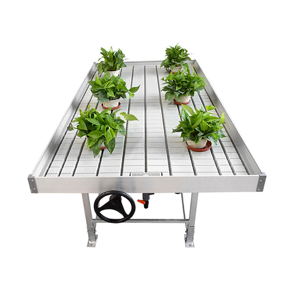 Greenhouse Space-saving Adjustable greenhouse rolling bench from China ...
